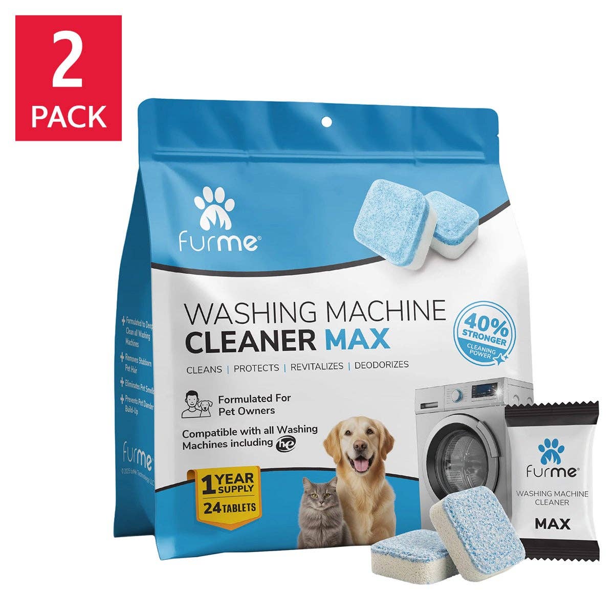 Deep Clean Pet Hair and Odor With These Washing Machine Tablets - Paw ...